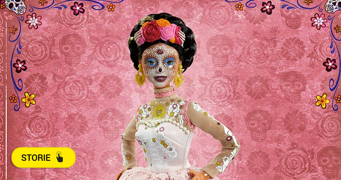 Barbie presenta una muñeca 'Catrina' en honor al próximo Día de Muertos