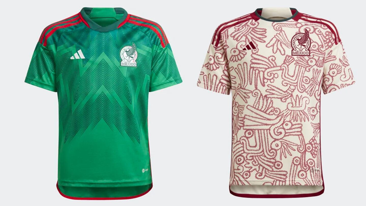 Cómo han cambiado los diseños: Los jerseys de México en Mundiales desde ...